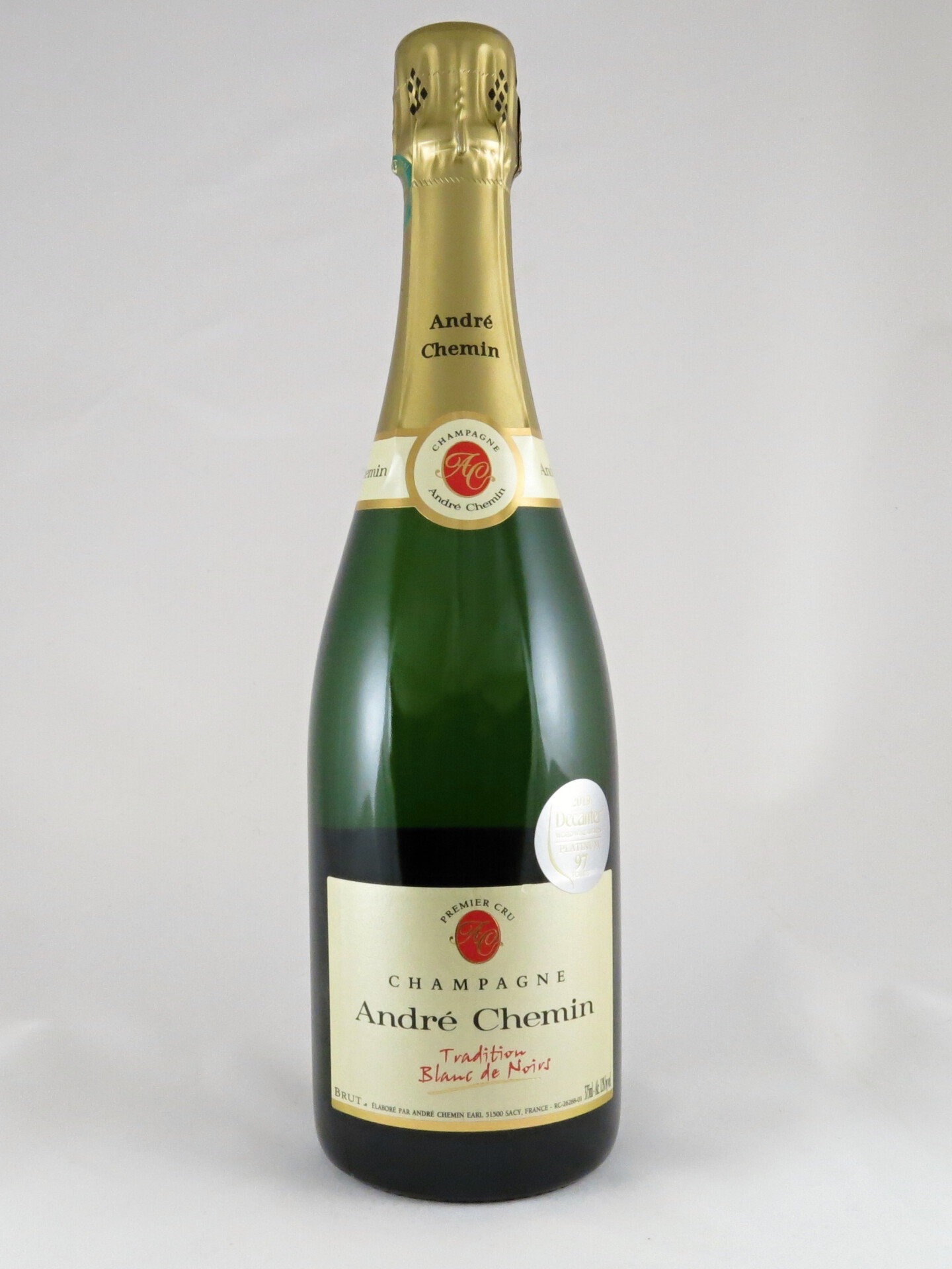 CHAMPAGNE André Chemin – BRUT BLANC de NOIRS – Šampaňské pro každého